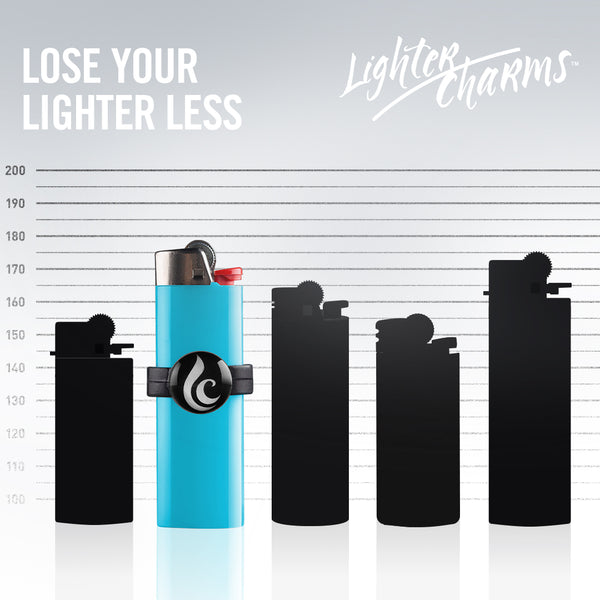 Good Vibes Lighter Charms™ 3-Pack | Twisted Foot | Lighter Accessories
